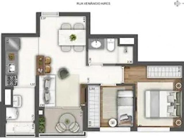Apartamento com 2 quartos à venda em Vila Pompéia SP