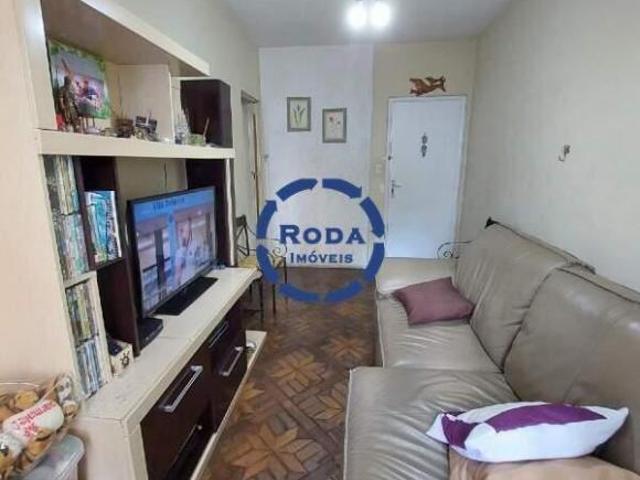 Apartamento com 2 quartos á venda no marapé/santos sp