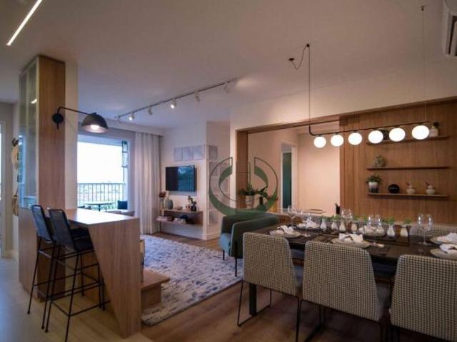 Apartamento com 3 dormitórios à venda, 74 m² por R$ 890.085,00 Mansões Santo Antônio Campinas/SP