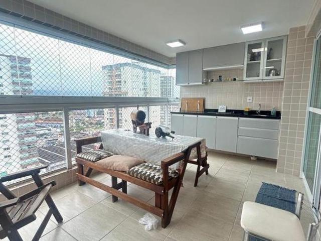 Apartamento com 2 quartos, Caiçara, Praia Grande R$ 600 mil
