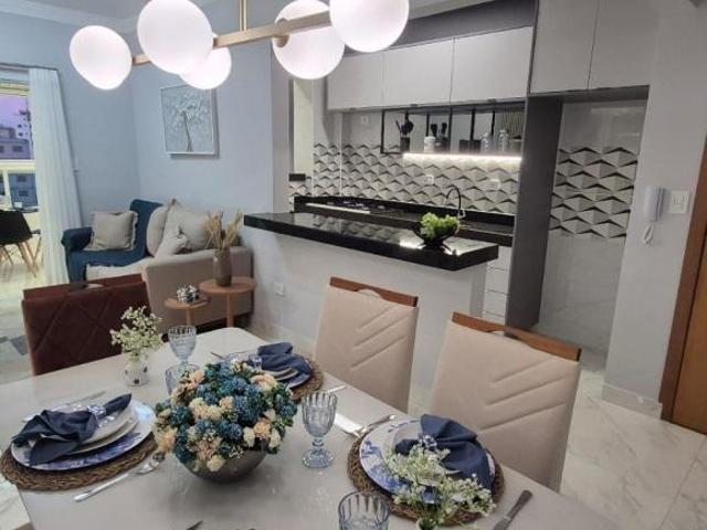 Apartamento com 2 quartos, Caiçara, Praia Grande R$ 620 mil