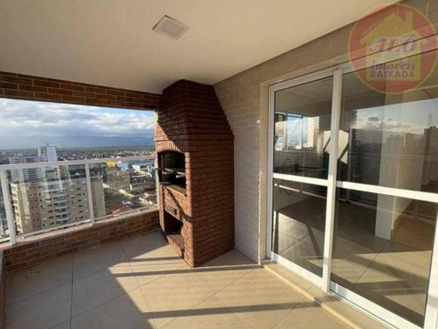 Apartamento com 2 quartos com 1 suíte à venda, 132 m² por R$ 800.000 Aviação Praia Grande/SP
