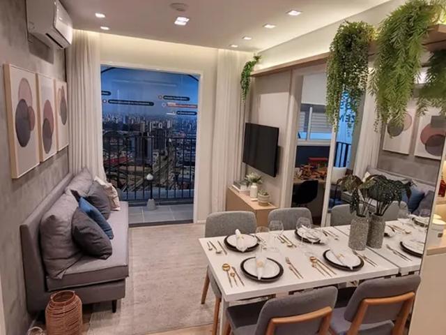 Apartamento com 2 Quartos e 1 banheiro à Venda, 38 m² por R$ 367.000
