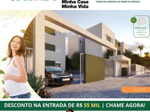 Apartamento com 2 Quartos e 1 banheiro à Venda, 44 m² por R$ 180.000