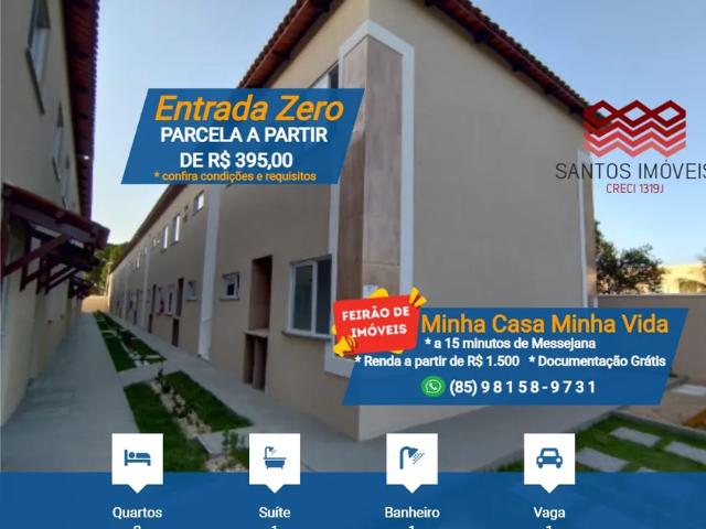 Apartamento com 2 Quartos e 1 banheiro à Venda, 45 m² por R$ 135.000