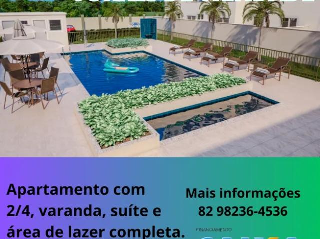 Apartamento com 2 Quartos e 1 banheiro à Venda, 45 m² por R$ 240.990