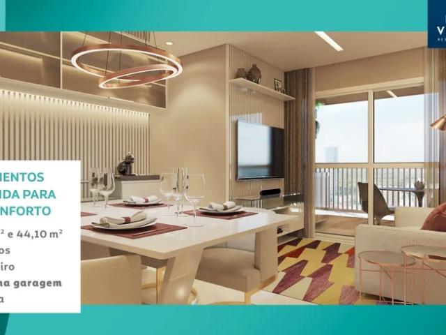Apartamento com 2 Quartos e 1 banheiro à Venda, 45 m² por R$ 290.910