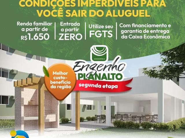 Apartamento com 2 Quartos e 1 banheiro à Venda, 46 m² por R$ 170.000