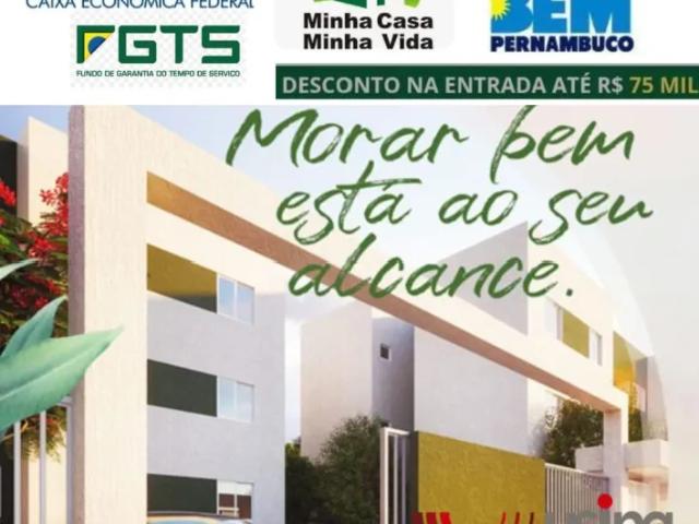 Apartamento com 2 Quartos e 1 banheiro à Venda, 46 m² por R$ 210.000