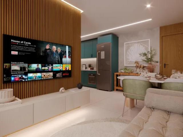 Apartamento com 2 Quartos e 1 banheiro à Venda, 47 m² por R$ 215.000