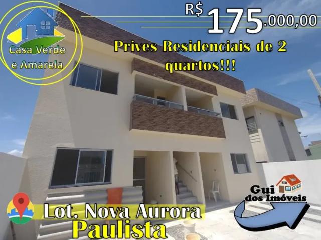 Apartamento com 2 Quartos e 1 banheiro à Venda, 49 m² por R$ 175.000