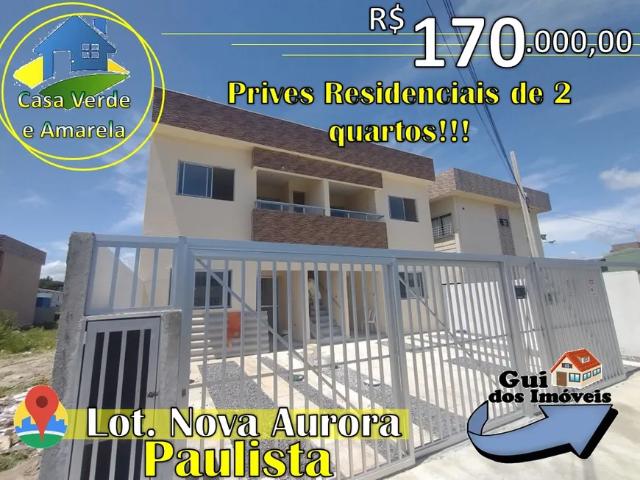 Apartamento com 2 Quartos e 1 banheiro à Venda, 49 m² por R$ 170.000