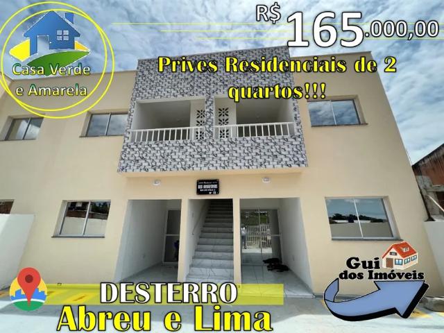 Apartamento com 2 Quartos e 1 banheiro à Venda, 50 m² por R$ 165.000