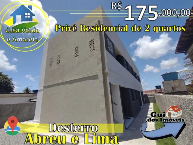 Apartamento com 2 Quartos e 1 banheiro à Venda, 50 m² por R$ 175.000
