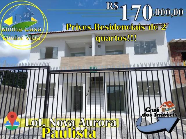 Apartamento com 2 Quartos e 1 banheiro à Venda, 50 m² por R$ 170.000