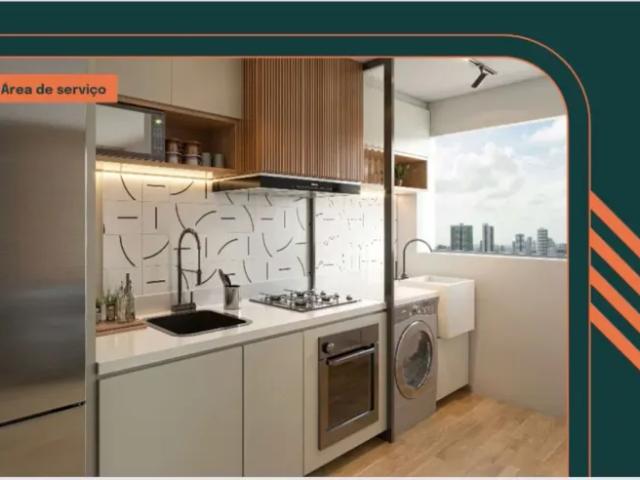 Apartamento com 2 Quartos e 2 banheiros à Venda, 43 m² por R$ 295.000
