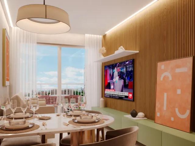 Apartamento com 2 Quartos e 2 banheiros à Venda, 50 m² por R$ 200.000