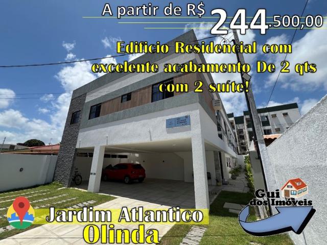 Apartamento com 2 Quartos e 2 banheiros à Venda, 52 m² por R$ 244.500