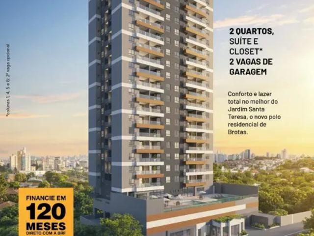 Apartamento com 2 Quartos e 2 banheiros à Venda, 59 m² por R$ 428.000