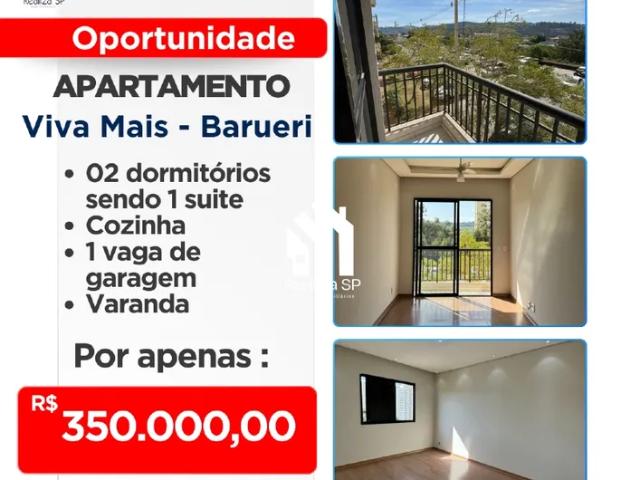 Apartamento com 2 Quartos e 2 banheiros à Venda, 60 m² por R$ 350.000