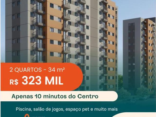 Apartamento com 2 quartos e 34 m² à venda em Prado Velho
