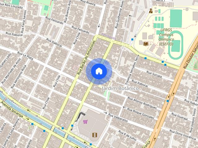Apartamento com 2 quartos e 50m² para alugar em Jardim Botânico, Porto Alegre