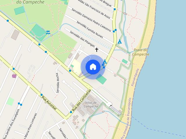 Apartamento com 2 quartos e 64m² para alugar em Campeche, Florianópolis