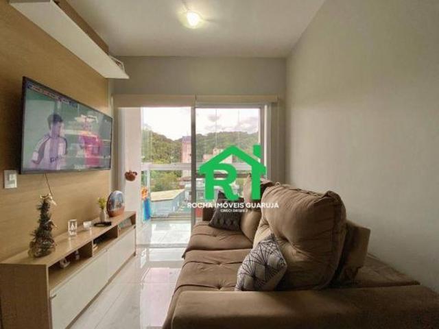 Apartamento com 2 Quartos e lazer completo à venda, 58 m² por R$ 400.000 Vila Júlia Guarujá/SP