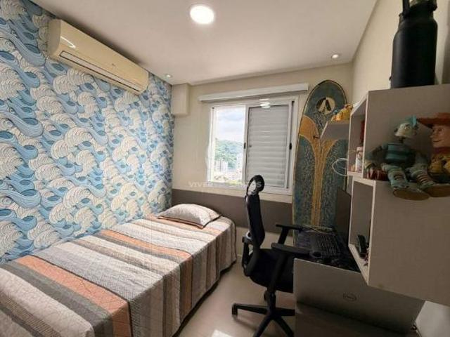 Apartamento com 2 quartos e lazer completo Marapé Santos