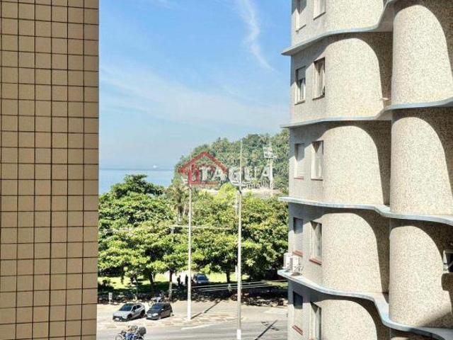 Apartamento com 2 quartos, José Menino, Santos R$ 330 mil, Cod: 1024