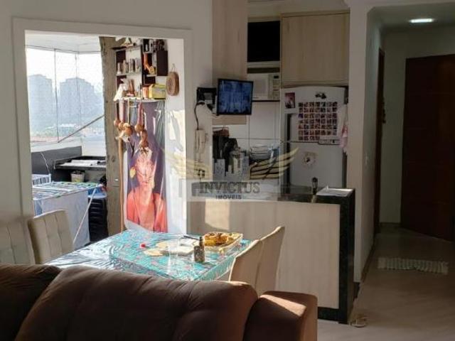 Apartamento com 2 Quartos para Comprar, 64m² Vila Homero Thon, Santo André/SP