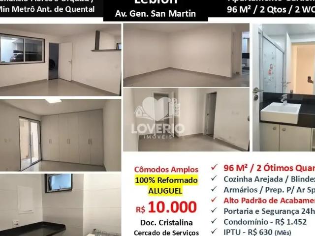 Apartamento com 2 quartos para alugar na Avenida General San Martin, Leblon, Rio de Janeiro