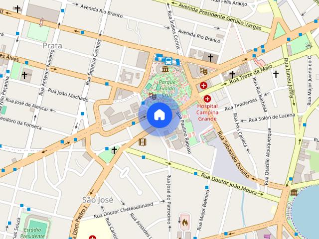 Apartamento com 2 quartos para alugar, bairro São José, Campina Grande