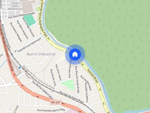 Apartamento com 2 quartos para alugar, 52 m² por R$900,00/mês Industrial Juiz de Fora/MG
