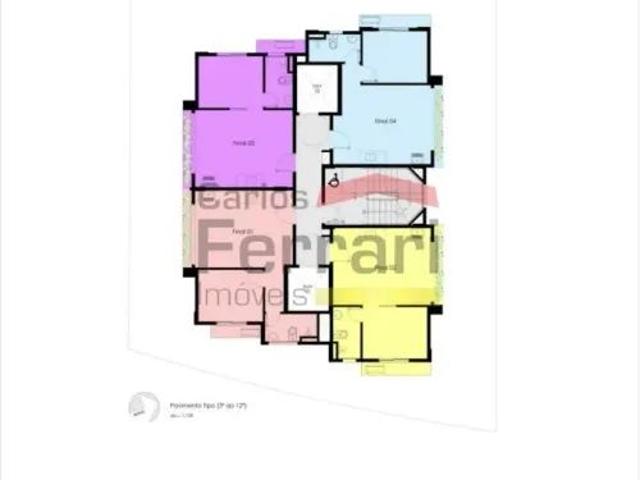 Apartamento com 2 Quartos para alugar, 74m² Santana