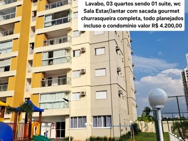 Apartamento com 2 Quartos para alugar, 78m² Pico do Amor