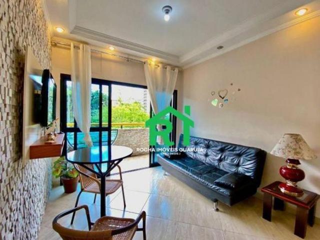Apartamento com 2 Quartos, Sacada, 1 Vaga à venda em Enseada, Guarujá