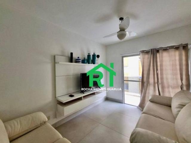 Apartamento com 2 quartos, sacada e 1 vaga à venda em Enseada, Guarujá