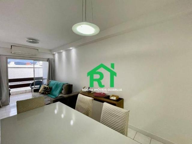 Apartamento com 2 quartos, sacada e 1 vaga à venda em Enseada, Guarujá