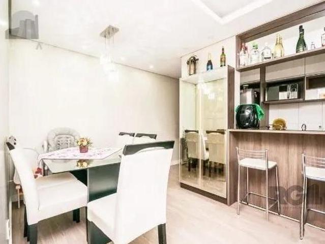 Apartamento com 2 quartos, sala, cozinha, sacada com churrasqueira e 1 vaga