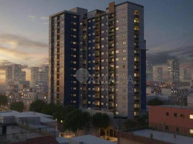 Apartamento com 2 quartos, sem vaga à venda, 37 m² por R$ 329.000 Chácara Mafalda São Paulo/SP