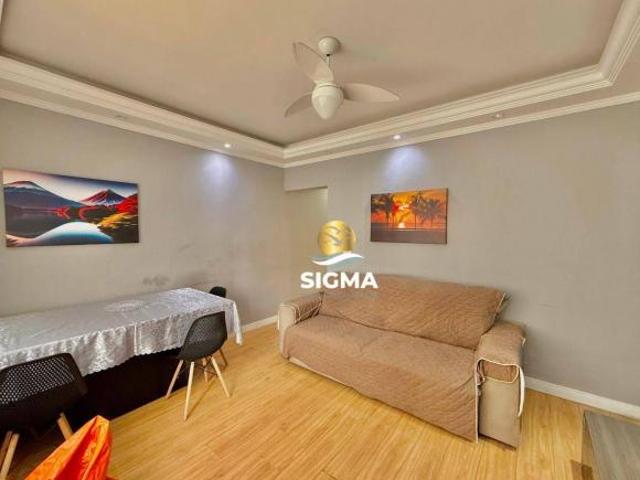 Apartamento com 2 quartos sendo 1 suíte à venda, 65 m² por R$ 380.000 Jardim Astúrias Guarujá/SP