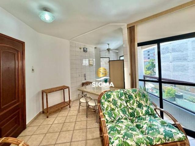 Apartamento com 2 quartos sendo 1 suíte à venda, 75 m² por R$ 585.000 Jardim Astúrias Guarujá/SP