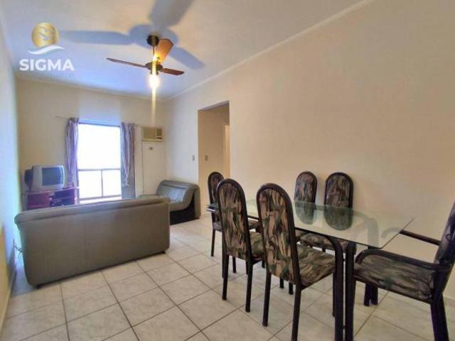 Apartamento com 2 quartos sendo 1 suíte à venda, Prédio com Lazer, Praia do Tombo, Guarujá/SP