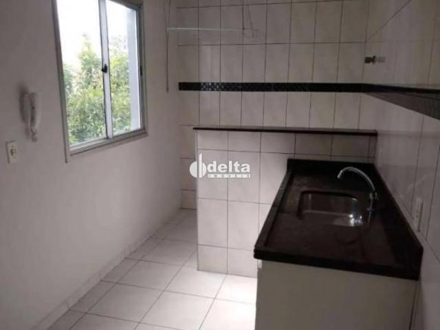 Apartamento com 2 quartos sendo 1 suíte, disponível para locação no bairro Santa Mônica em Uberlândi