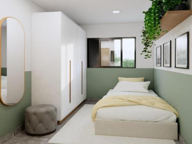 Apartamento com 2 quartos sendo 1 suíte e 1 vaga