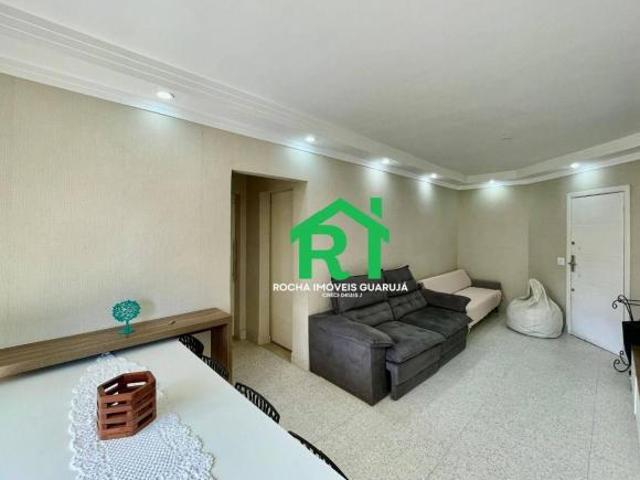 Apartamento com 2 quartos, varanda e 1 vaga á venda em Enseada, Guarujá