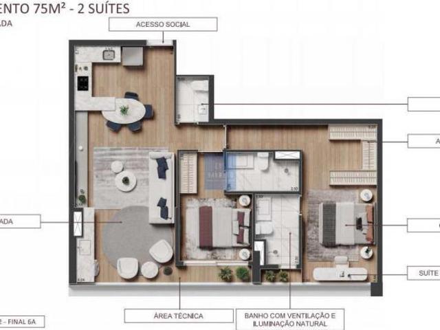 Apartamento com 2 quartos, Vila Mariana, São Paulo R$ 1.59 mi, Cod: 3380