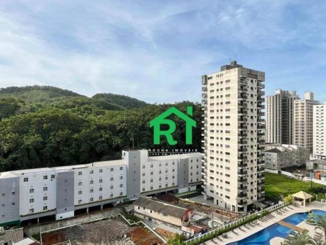Apartamento com 2 quartos 1 suíte, 1 vaga e lazer à venda em Jardim Astúrias, Guarujá