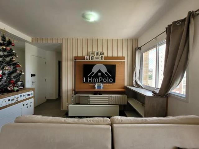Apartamento com 2 quartos, 1 suíte, 2 banheiros, 2 vagas à venda no Mansões Santo Antônio em Campina